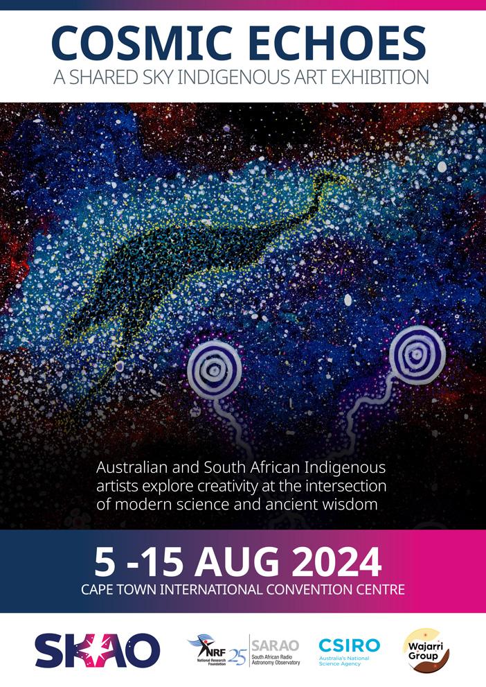 Cosmic Echoes: a Shared Sky Indigenous Art exhibition | SKAO